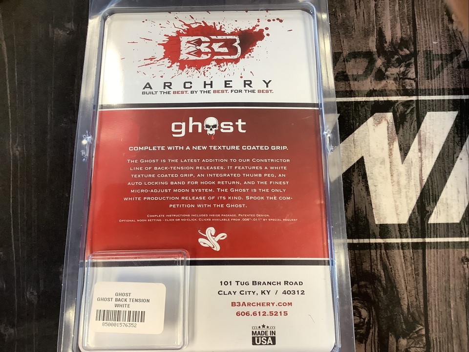 B3 Archery Ghost-Back Tensior | eBay