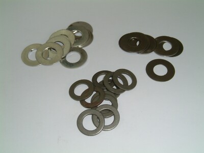M9 Steel Washers 9mm I/D to 10mm I/D-Choose from 2 different sizes ...
