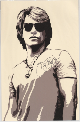 Bon Jovi band signed autographed posters! Authentic! 16382 | eBay