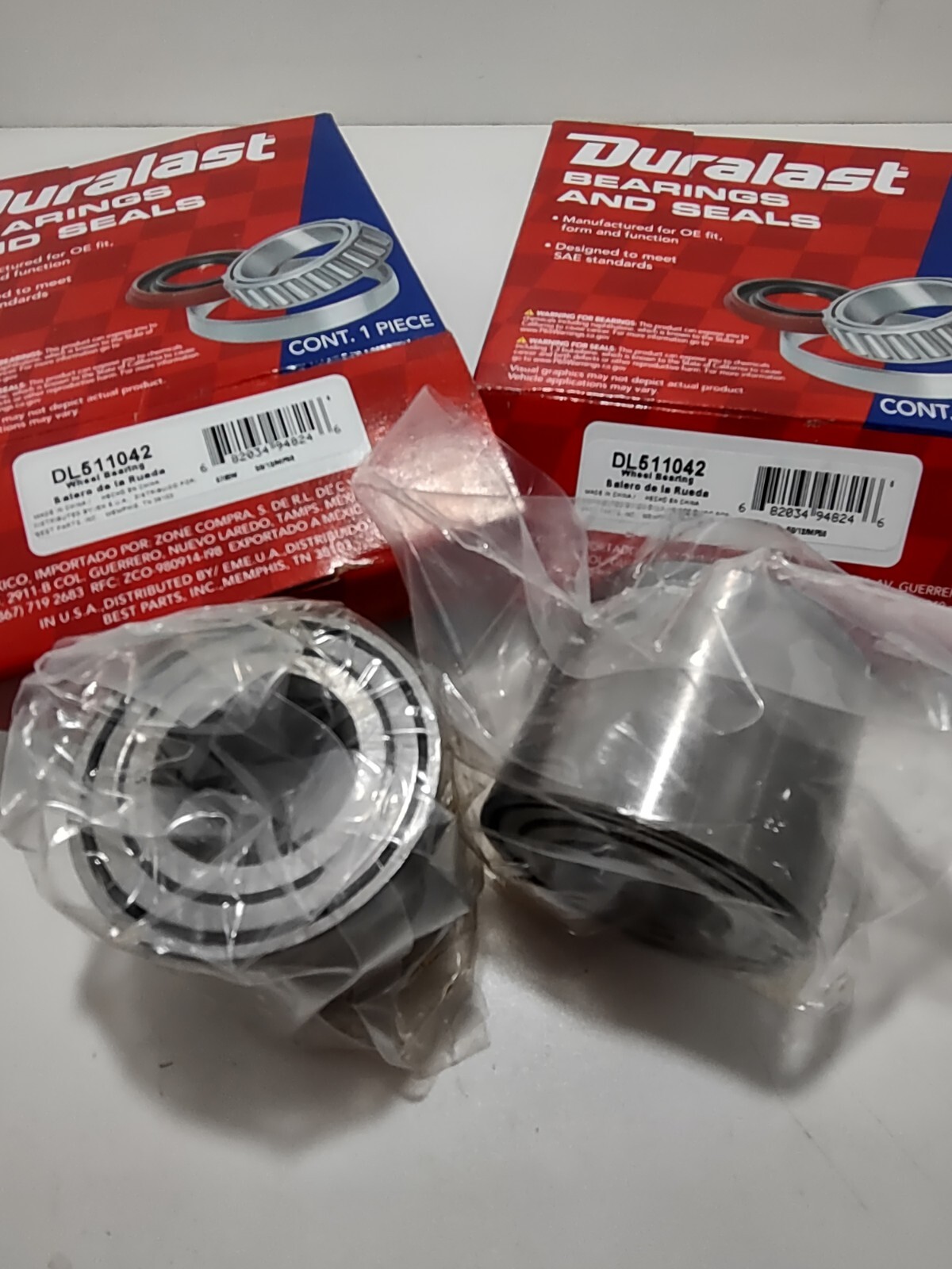 (2) Rear Wheel Hub Bearings (FOR) 2014-2019 Nissan Note Versa SV Plus ...