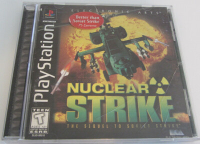 Nuclear Strike (Sony PlayStation 1, 1997) PS1 Complete FAST SHIP ...