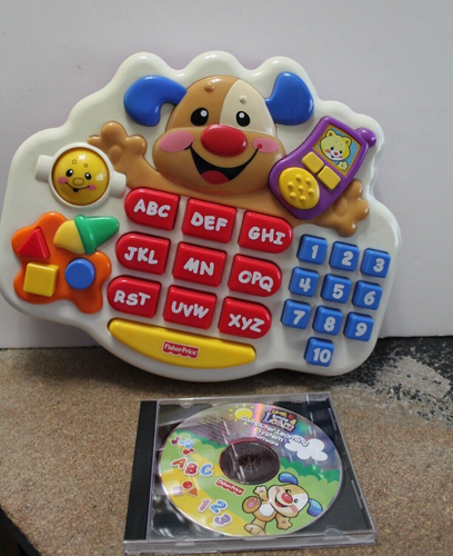 FISHER PRICE Laugh, Smile, & Learn, computer learinng system, keyboard ...