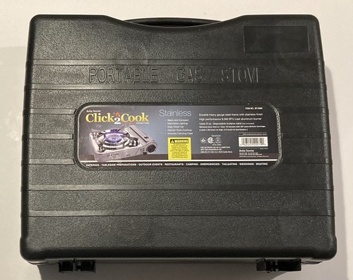 Bella Tavola Click 2 Cook Portable Butane powered Stove BT-5000 NEW | eBay