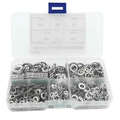 SHAKEPROOF LOCK WASHERS EXTERNAL TOOTHED SERRATED TOOTH STAINLESS STEEL ...