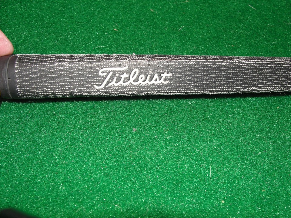 Scotty Cameron Titleist Putter Grip black w/white crown cord pistol usa ...