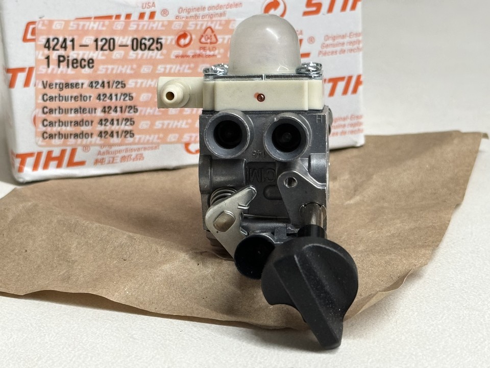 STIHL OEM ZAMA CARBURETOR 4241 120 0625 4241/25 BR200 BR 200 CARB ...