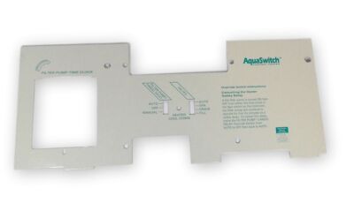 Jandy Zodiac Time Clock Upper Bezel Plate for AquaSwitch 7300 Control ...