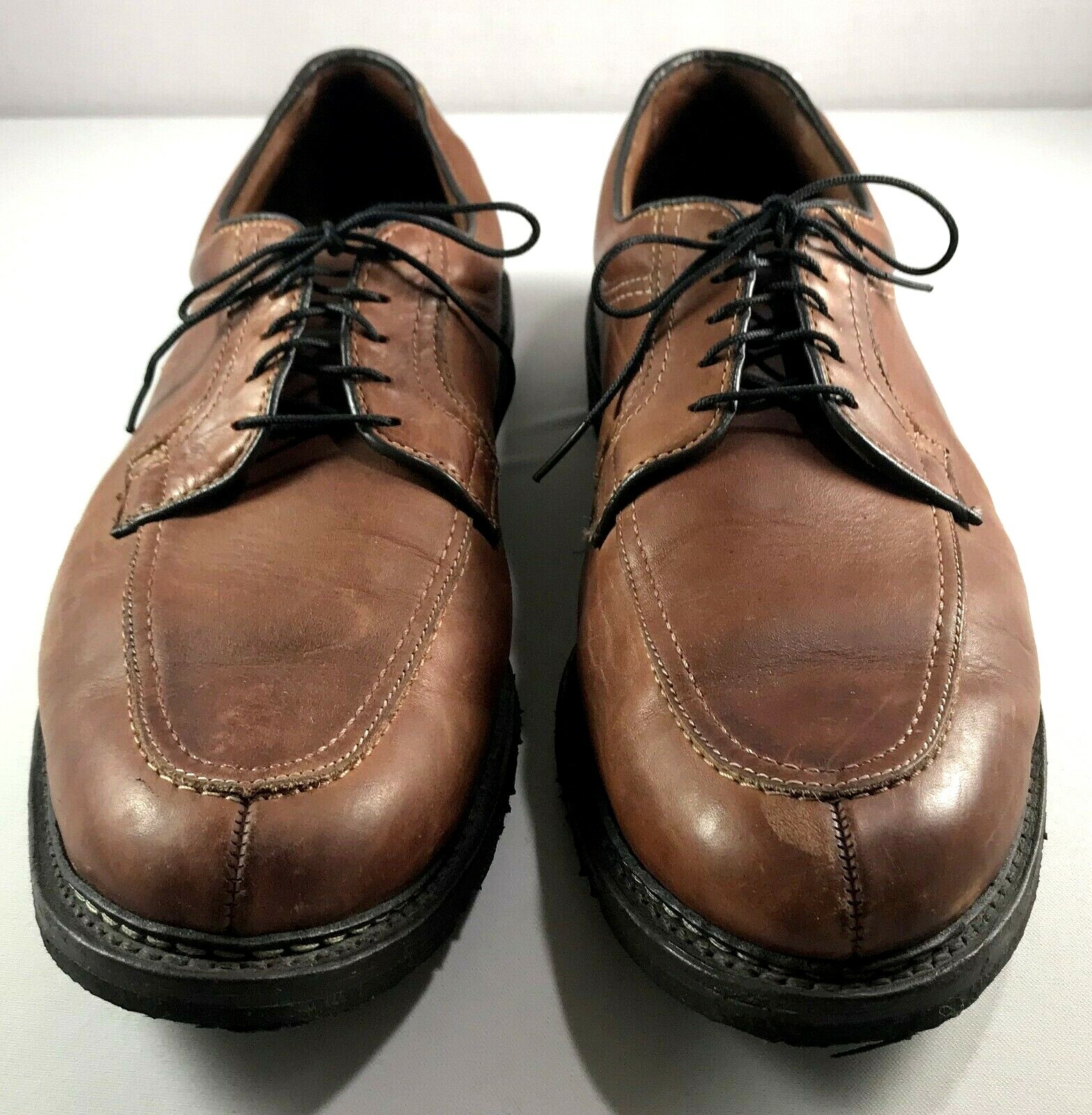 Allen Edmonds Wilbert Shoes Mens Brown Leather Oxford Size 14 D | eBay