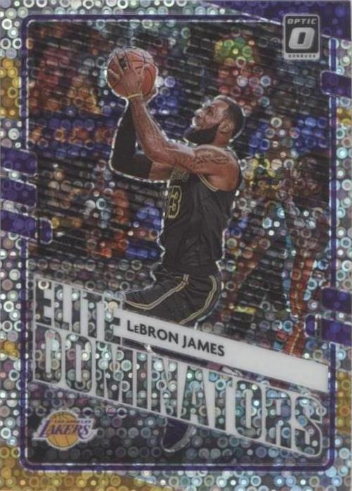 2020-21 Panini Donruss Optic - Elite Dominators LeBron James #3 Fast ...