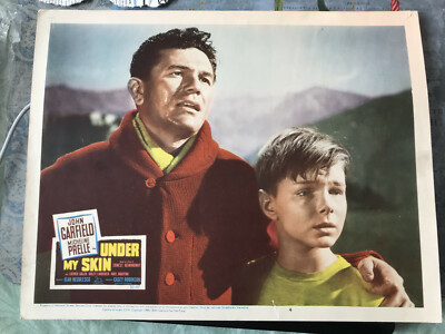 Under My Skin 1950 20th Century Fox 11x14" lobby John Garfield Orley ...