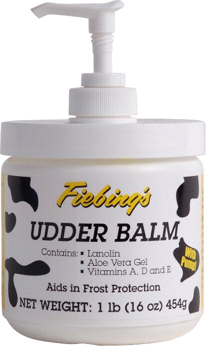 Fiebings Udder Balm W/ Pump 1lb | eBay