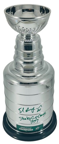Ed Belfour Signed Dallas Stars Stanley Cup 14” Trophy SC Champs 1999 ...