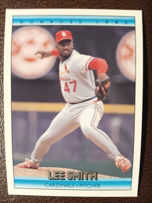 LEE SMITH ST. LOUIS CARDINALS 1992 DONRUSS BASEBALL CARD #112 | eBay