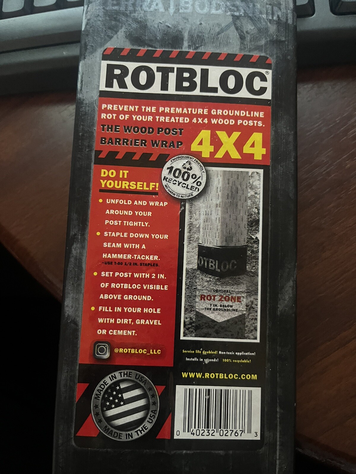 (20) Rotbloc 4x4 Post Wraps Protects Against Rot | eBay