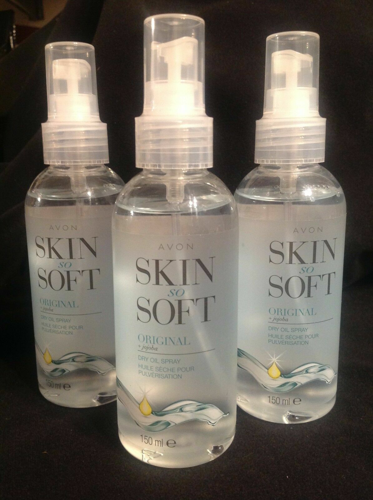 Avon Skin So Soft Original Dry Oil Spray (insect repellent) 150ml x1 2 ...