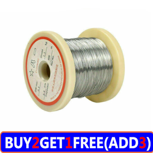 1m Nichrome Resistance Wire Nickel Chrome Heating Element Hot Cutting ...