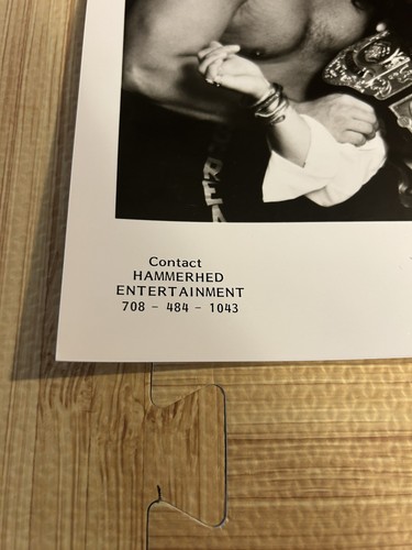 Dream Warriors original wrestling promo photo WWE WWF WCW ECW NWA AWA ...