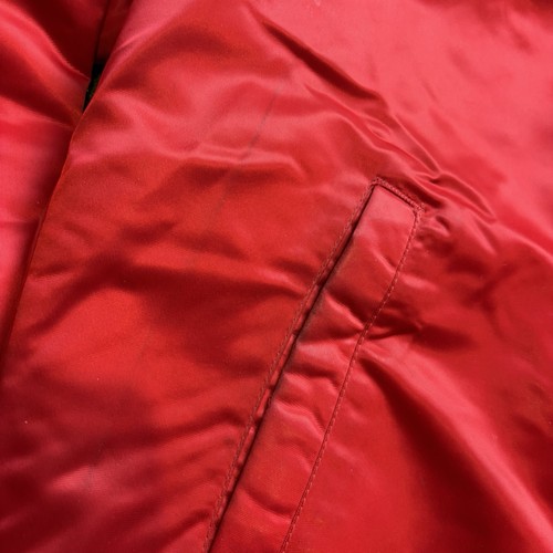 Vintage 80s UNLV Rebels Starter Satin Bomber Jacket Made In USA SZ L ...