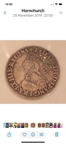 Elizabeth 1st 1562 Milled Silver Sixpence Coin | eBay UK