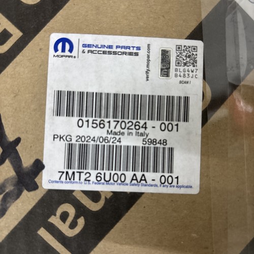 22-24 ALFA ROMEO TONALE REAR BUMPER SPOILER Skid Plate NEW OEM ...