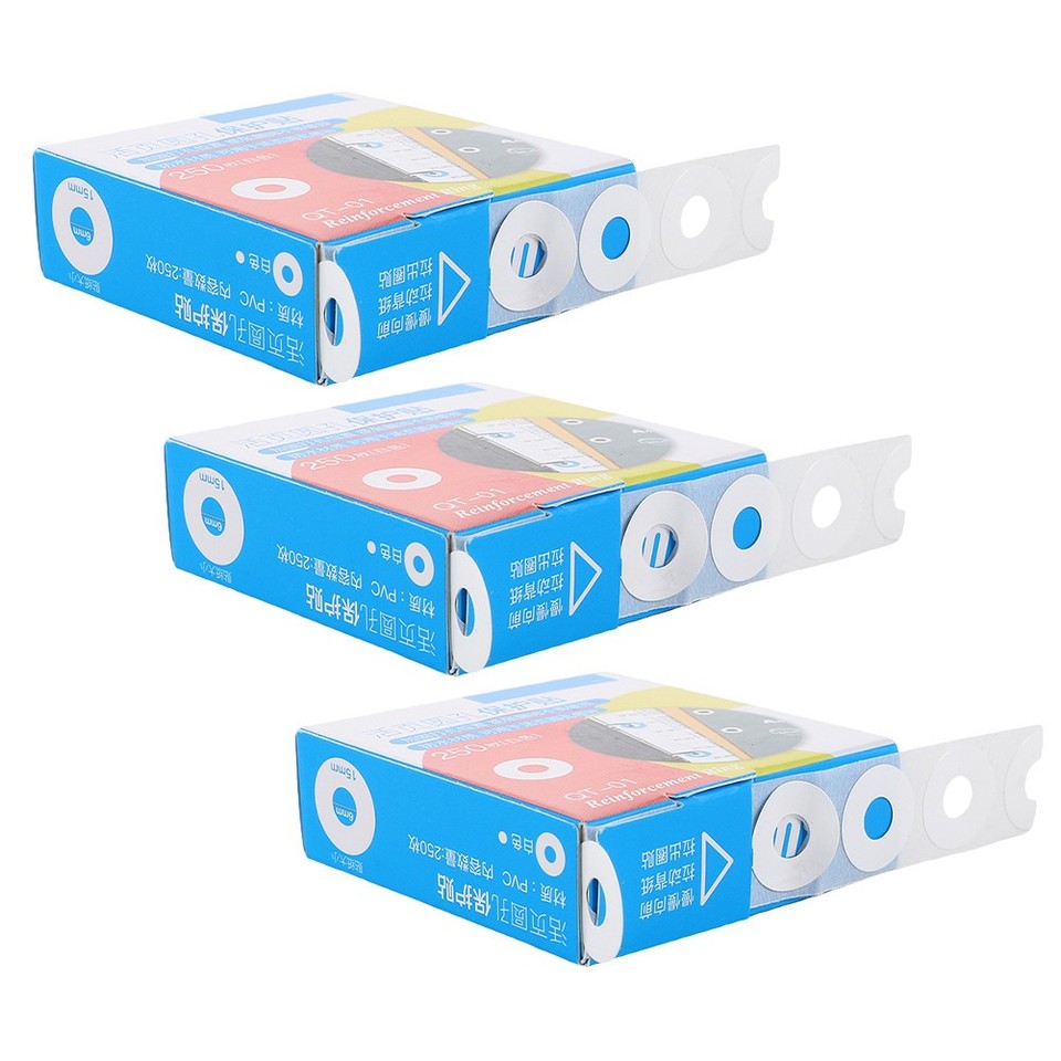750 Pcs Notebook Paper Hole Reinforcers Reinforcements Hole-punched ...