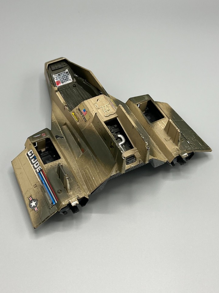 1984 GI Joe Custom Painted SHARC Vehicle Main Chassis Body Part ARAH | eBay