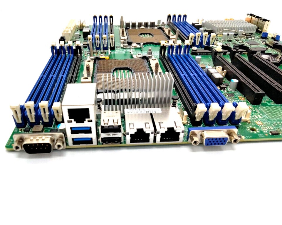 SuperMicro X11DPI-N dual-way 3647 server workstation motherboard M.2 ...