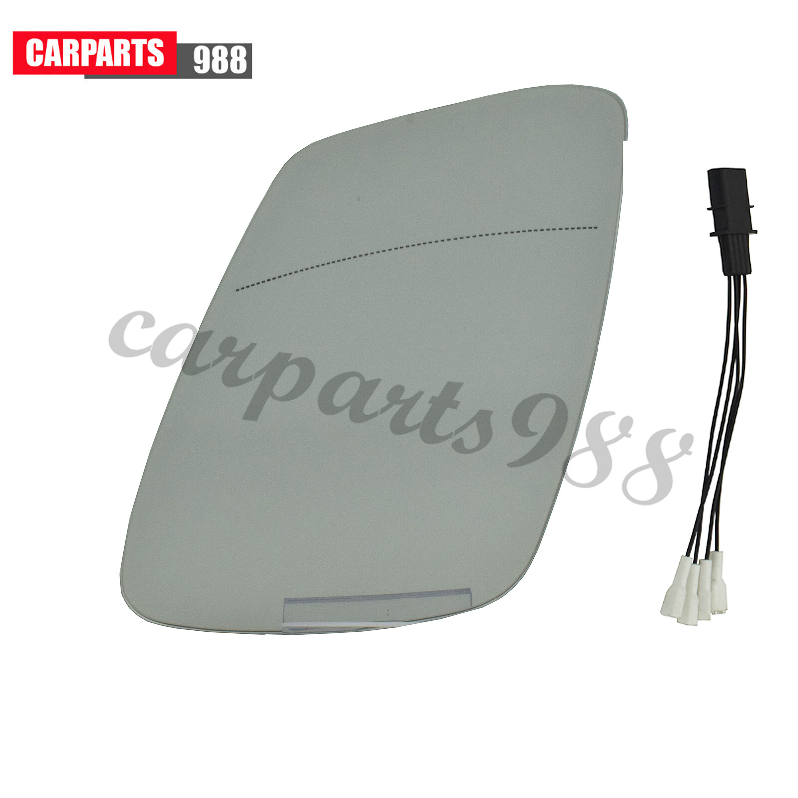 Right Side Heated View Mirror Glass For BMW F10 F12 F13 E60 E61 E63 ...