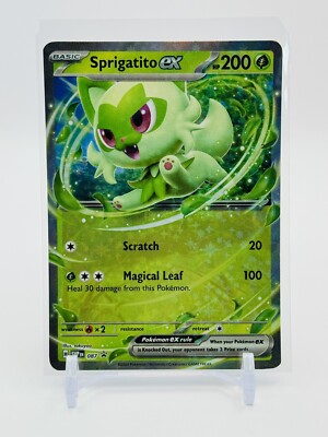 Sprigatito SVP 087 Pokemon Black Star Promo Card | eBay