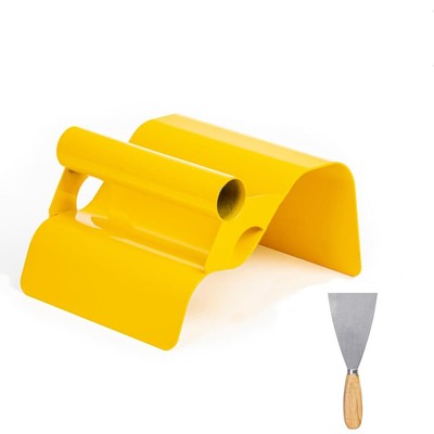 TOLSOPQST Landscape Curb Trowel 4” x 6” x 4” Stainless Steel Concrete ...