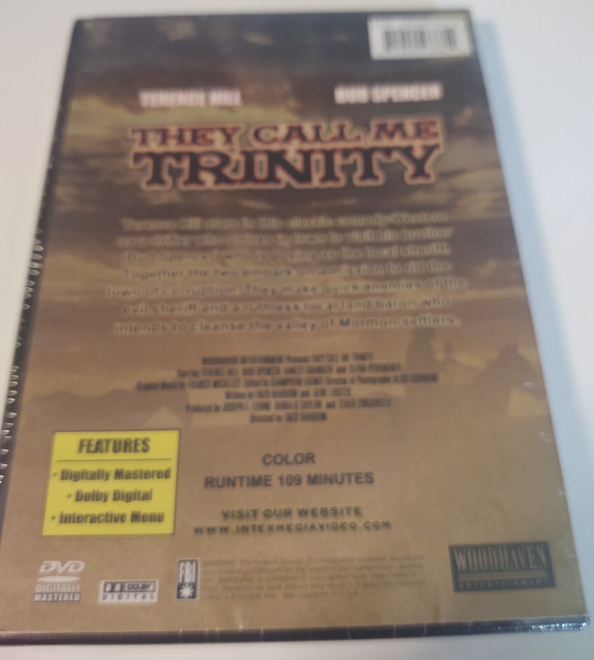 They Call Me Trinity DVD. New Sealed. | eBay