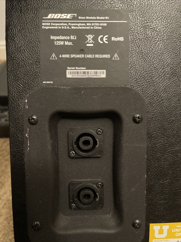 Bose PA System - L1 Classic, Power Stand PS1, Bass Module B1 Speaker | eBay