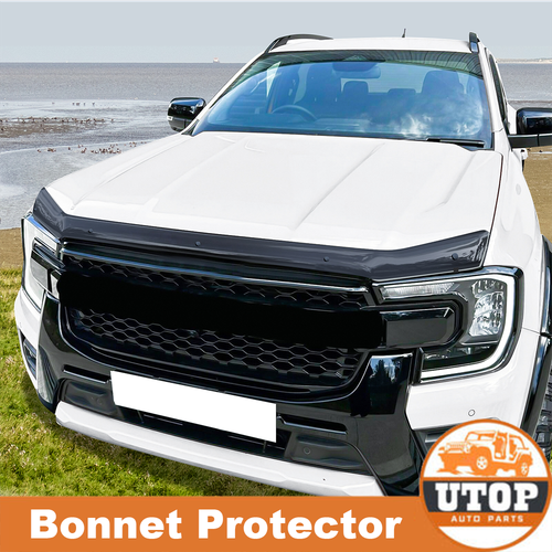 Bonnet Protector For Ford Ranger Everest Next Gen 2022 - 2026 RA Tinted ...
