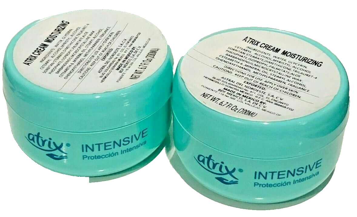 ATRIX CREAM MOISTURIZING PROTECION INTENSIVE 6.7 OZ 2 JARS | eBay