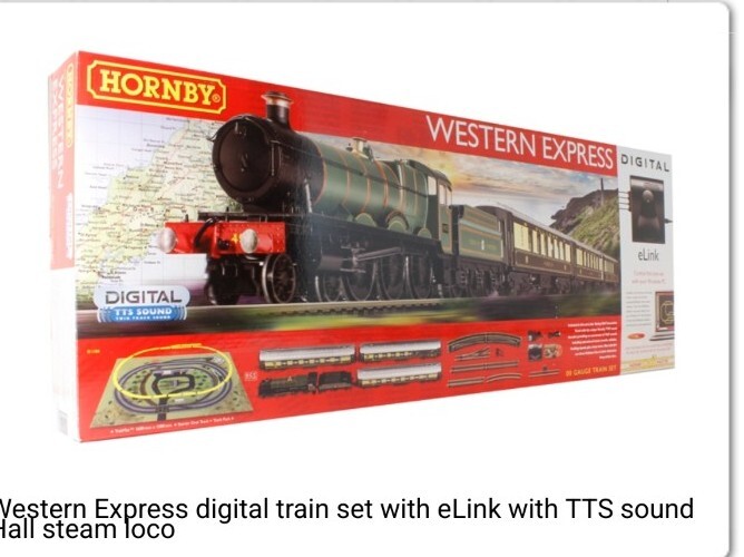 Hornby R1184 Western Express Digital Train Set With TTS Sound | eBay UK