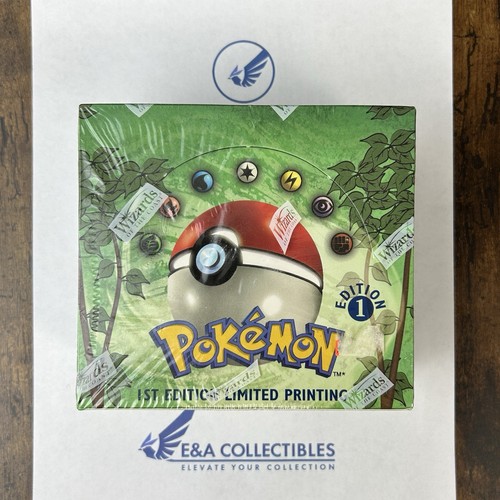 1999 Pokemon 1st Edition Jungle Booster Box Factory Sealed | eBay