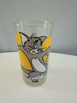 Pepsi Collector Series Tom Glass From Tom & Jerry Cartoon MGM 1975 5 1/ ...