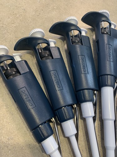 Set of Rainin Gilson Classic Pipetman pipettes | eBay