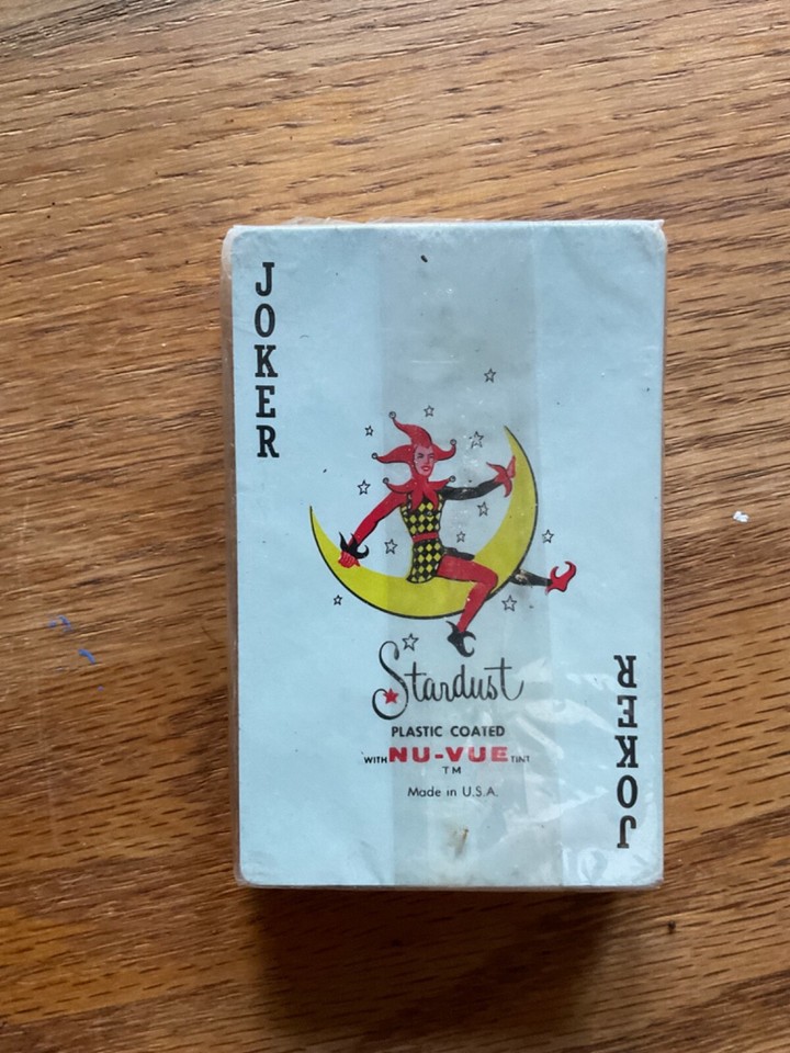 Vintage Stardust Card co. - Vantage Cigarettes Playing Cards - New ...