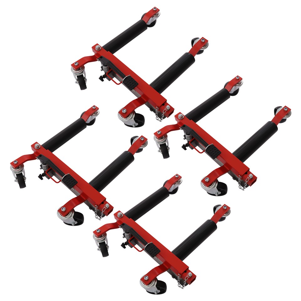 4PCS Pro Go Under Car Jack Lift Hydraulic Tire Jack Lift Kit Heavy Duty ...