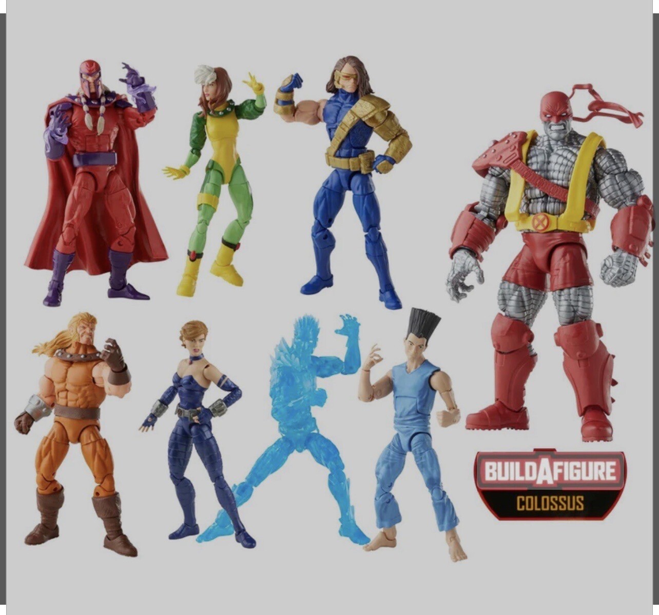 Marvel Legends X-men Wave AOA Colossus Build A Figure Complete BAF Set ...