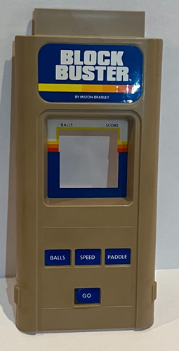 Block Buster Blockbuster 4952 Milton Bradley Microvision Cartridge | eBay