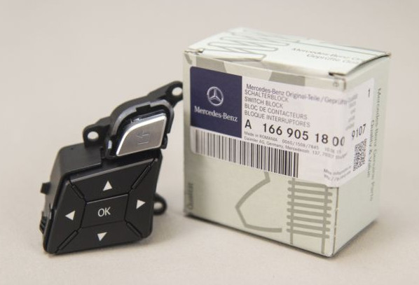 MERCEDES E W212 Ml GL 166 G 463 Steering Wheel Control Switch Left for ...
