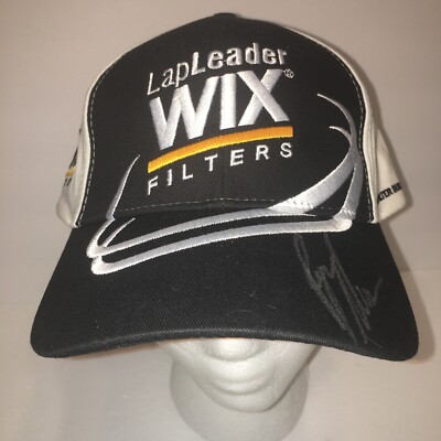 NASCAR Indy Car Sponsor Wix Filters Racing Autographed Signed Hat Cap ...