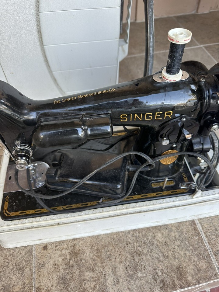 1957 Singer 201 electric sewing machine | eBay