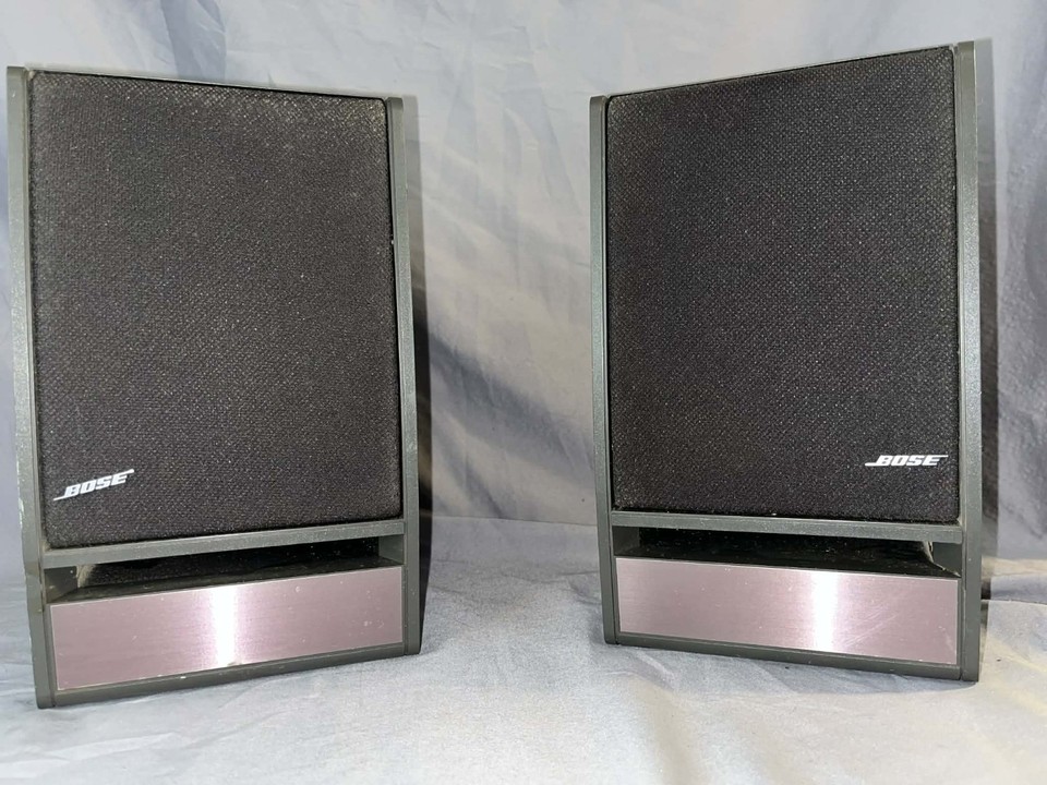 Bose Model 141 Bookshelf Speakers Surround Sound Home Stereo Pair | eBay