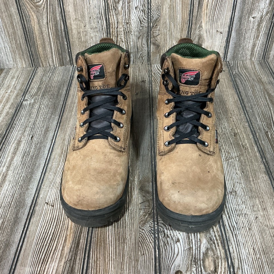 Red Wing King Toe Mens Sz 11 H Extra Wide No. 2240 Safety Toe Boots ...