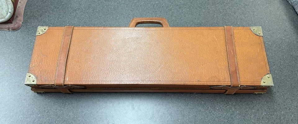Vintage Leather Shotgun Trunk Case. Westley Richards. High Quality. | eBay