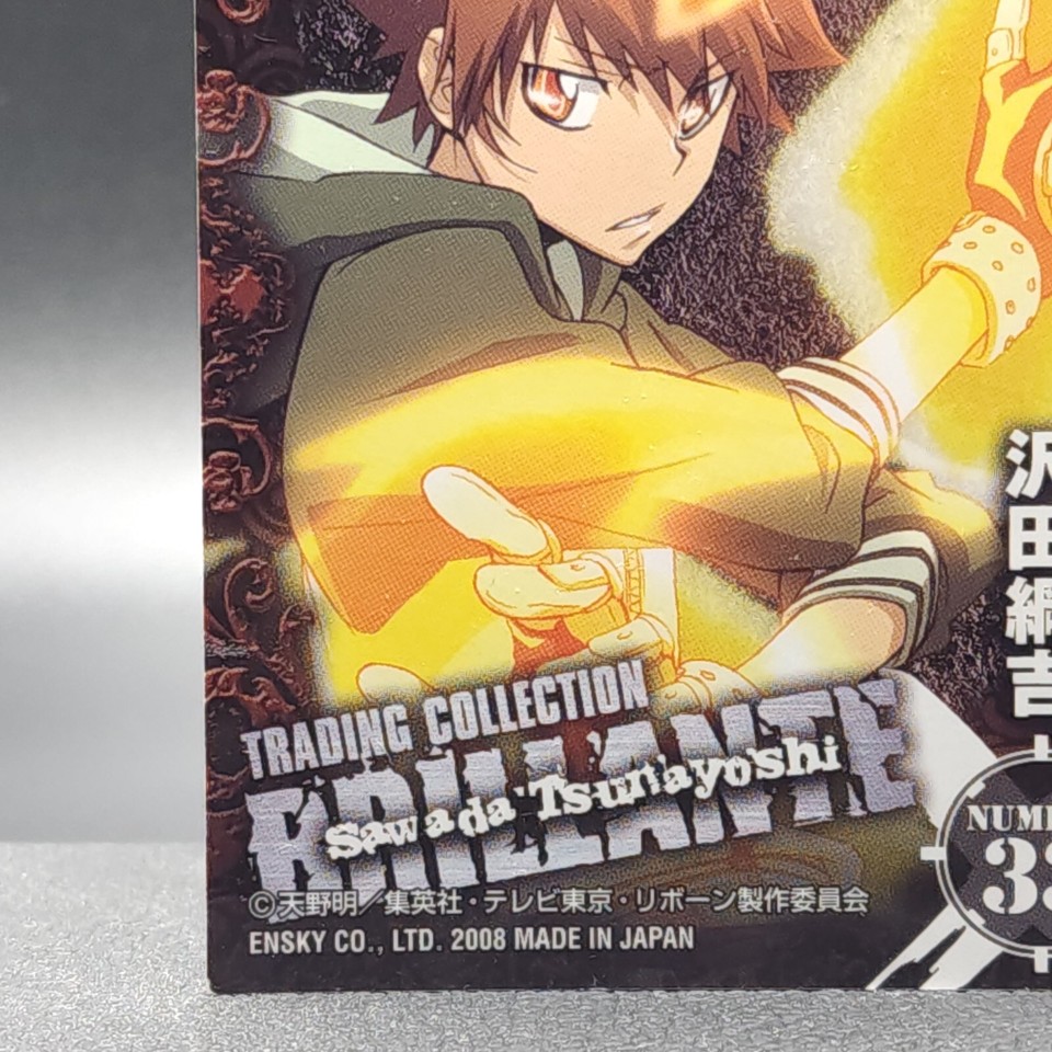 Tsunayoshi Sawada Katekyo Hitman Reborn! Card TCG Japanese ENSKY 2008 ...