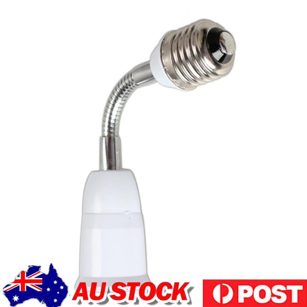 E27 To E27 Flexible 18.5cm Extend Base LED Light Adapter Converter ...